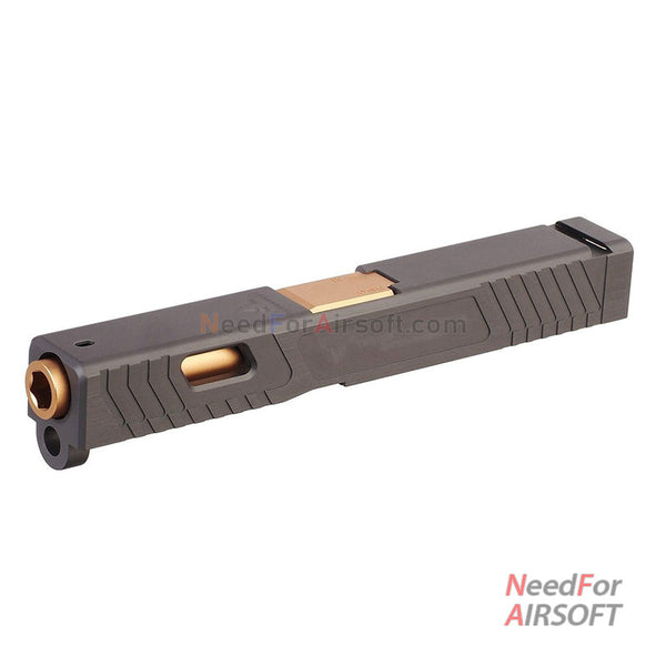 5KU TTI Style Combat Master Titanium Slide Set for Tokyo Marui G19 Air ...