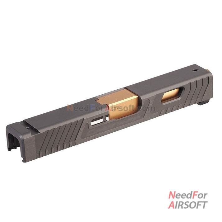 5KU TTI Style Combat Master Titanium Slide Set for Tokyo Marui G19 Air ...